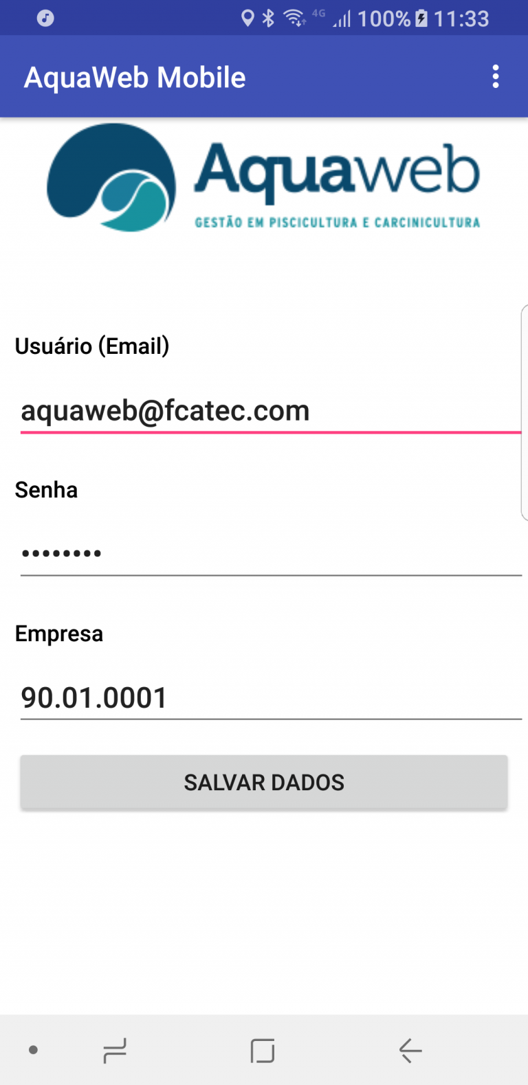 Lançamento do Novo Aplicativo Aquaweb Offline para Celulares – Blog da ...